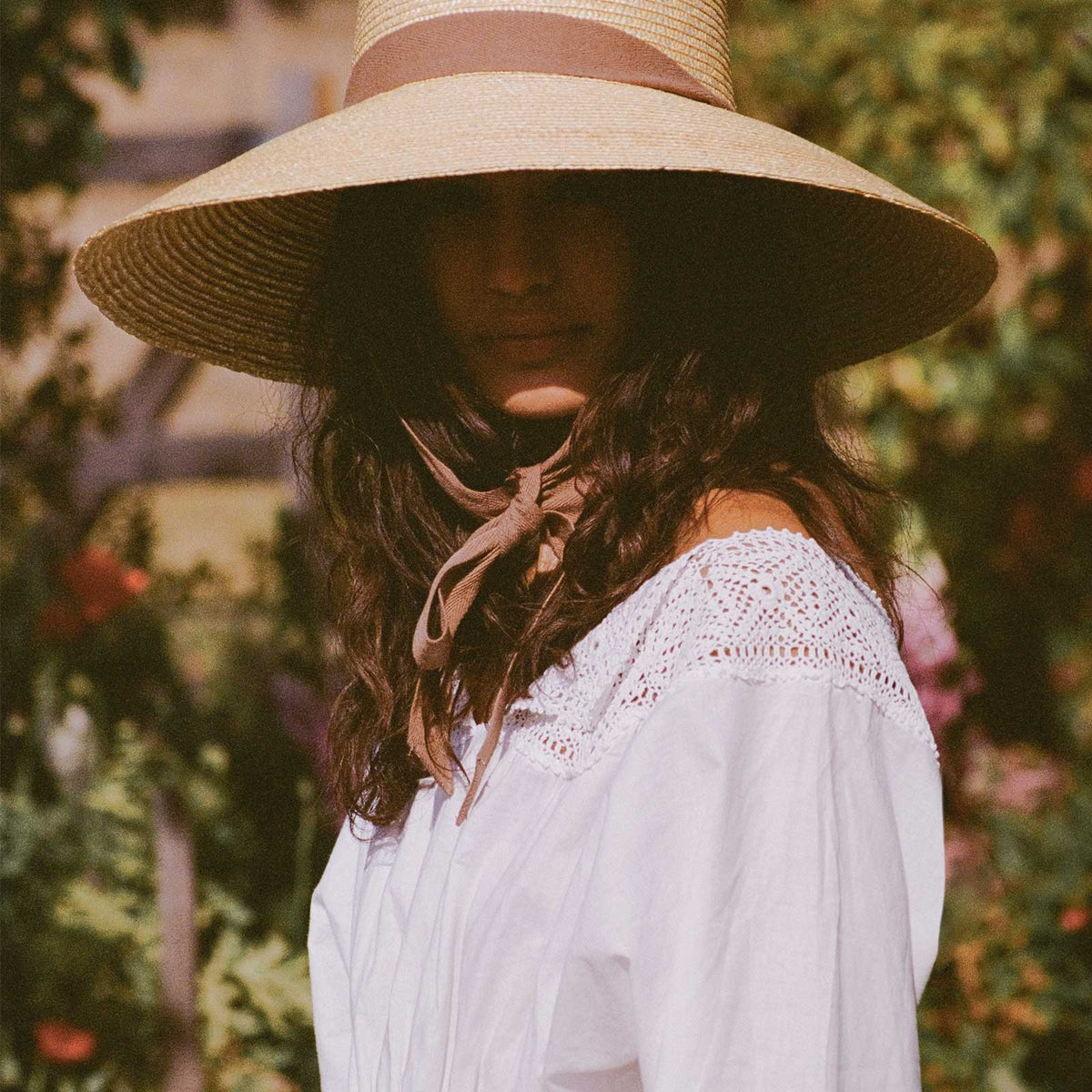 Paloma Sun Hat - Straw Boater Hat in Natural | Lack of Color US