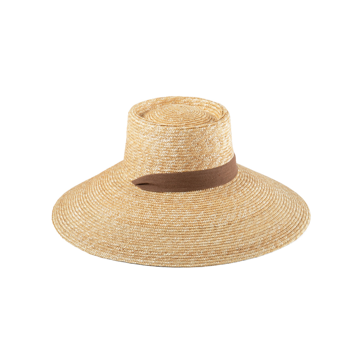 Paloma Sun Hat - Straw Boater Hat in Natural | Lack of Color [US]