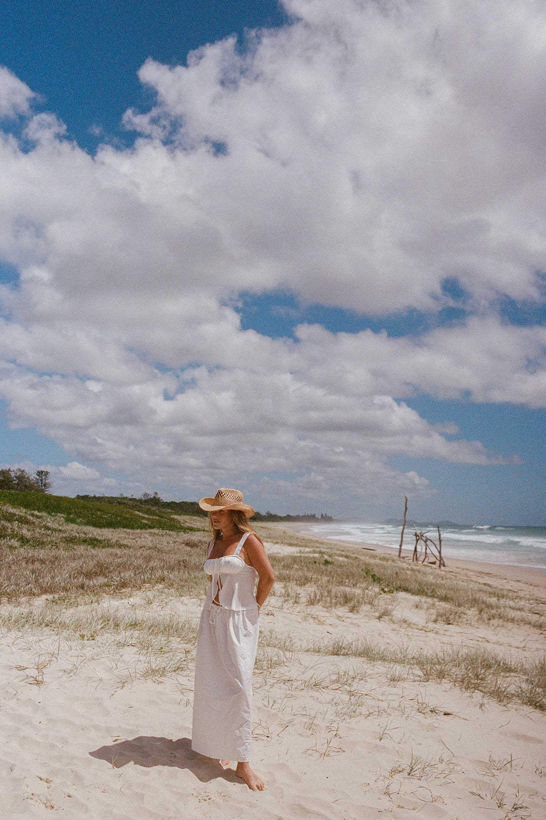 The Desert Cowboy - Straw Fedora Hat in Natural | Lack of Color [US]