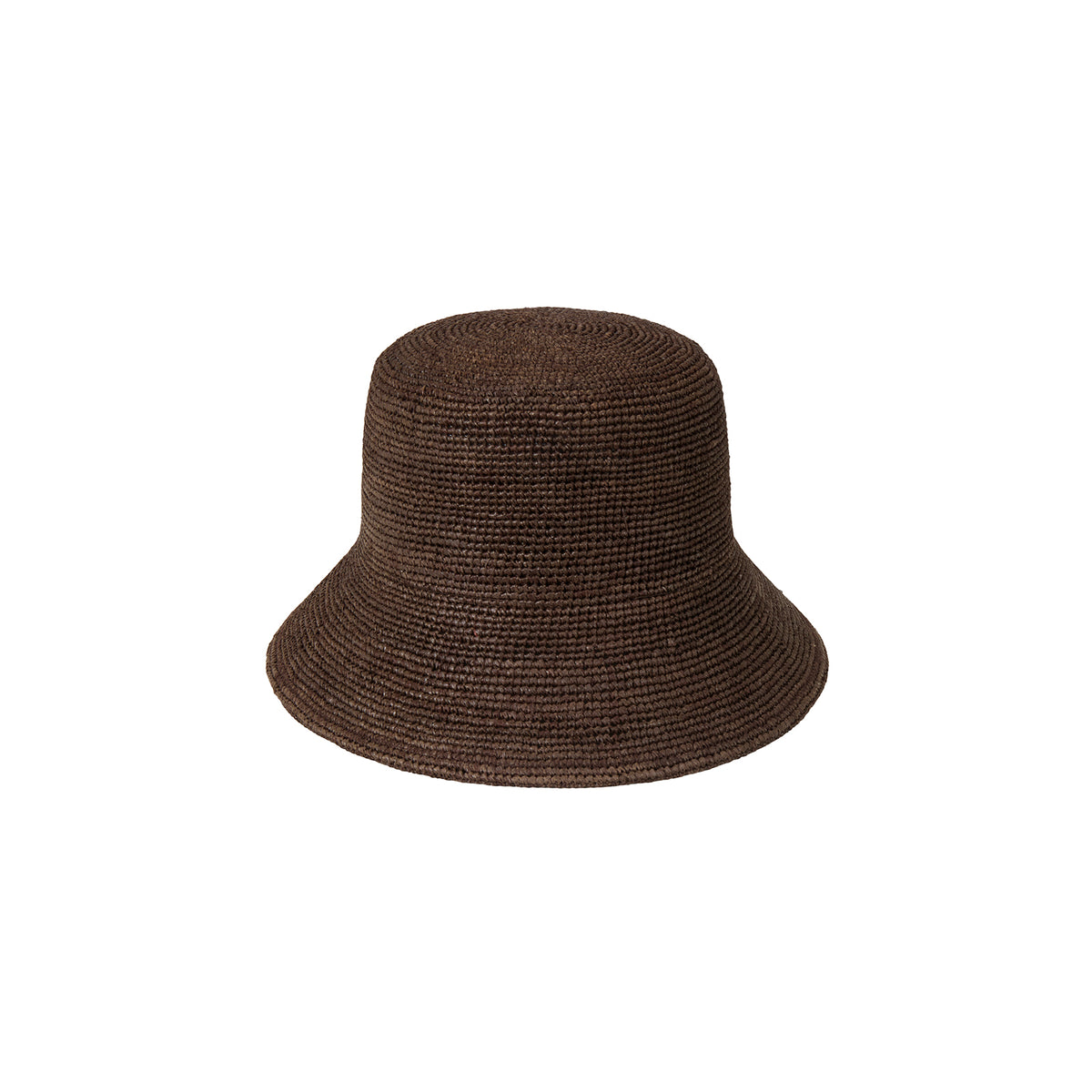 The Inca Straw Bucket Hat (Dark Brown) | Lack of Color [US]