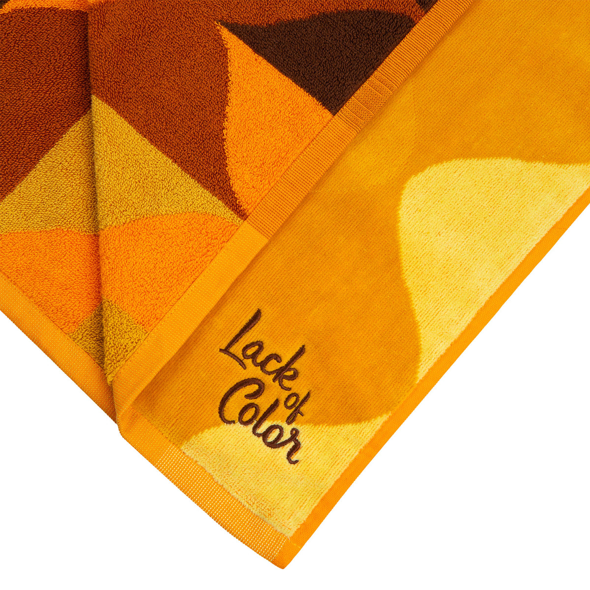 Retro Wave Towel (Pecan) 100% Cotton | Lack of Color [EU]