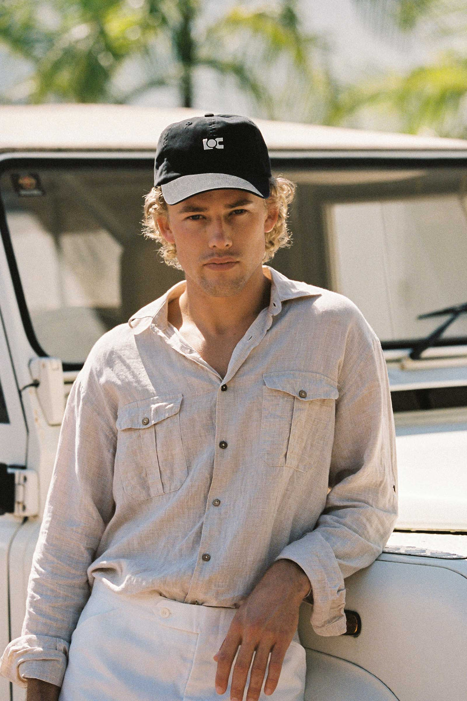 The LOC Cap - Cotton Cap in Black | Lack of Color US