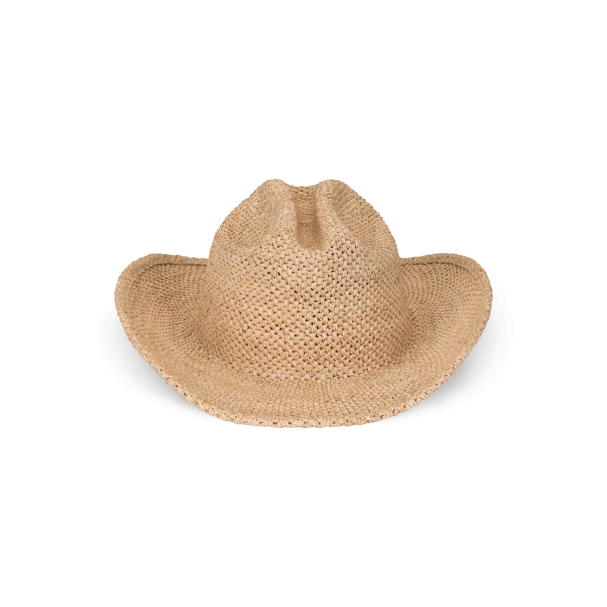 Raffia Cowboy - Straw Cowboy Hat in Light Brown | Lack of Color [UK]