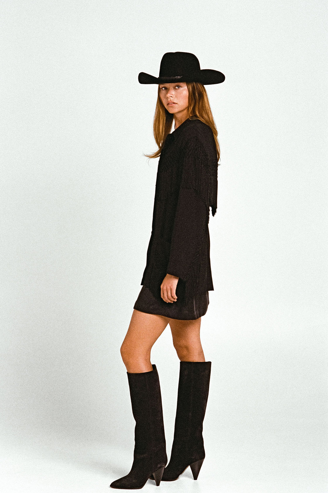 The Ridge - Wool Felt Cowboy Hat in Black | Lack of Color US