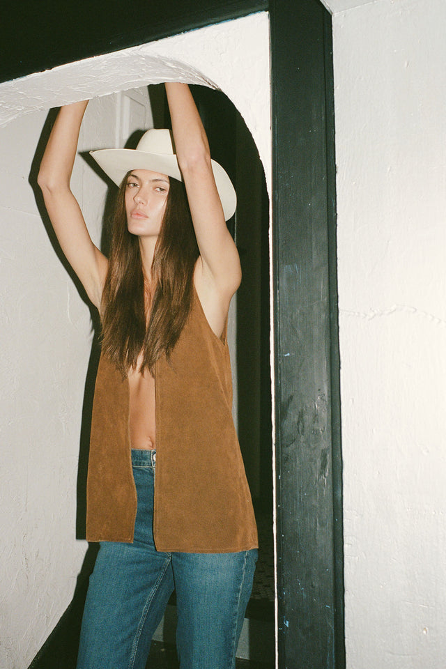 The Ridge - Wool Felt Cowboy Hat in White | Lack of Color [US]