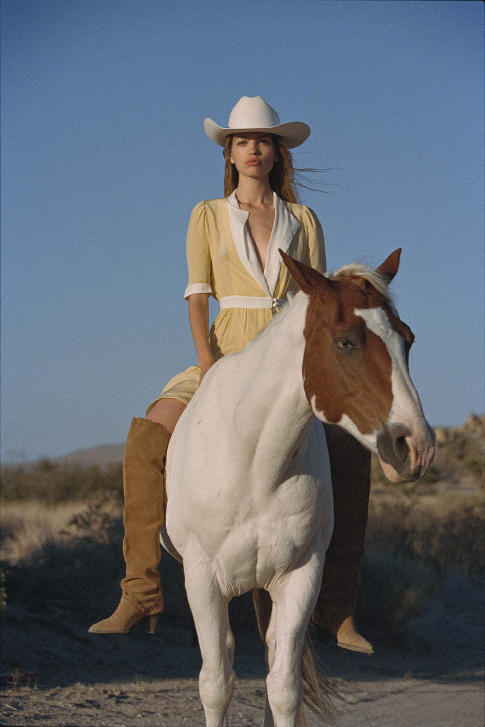 The Ridge - Wool Felt Cowboy Hat in White | Lack of Color US
