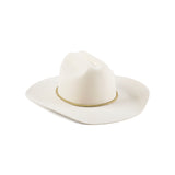 The Ridge - Wool Felt Cowboy Hat in White | Lack of Color US