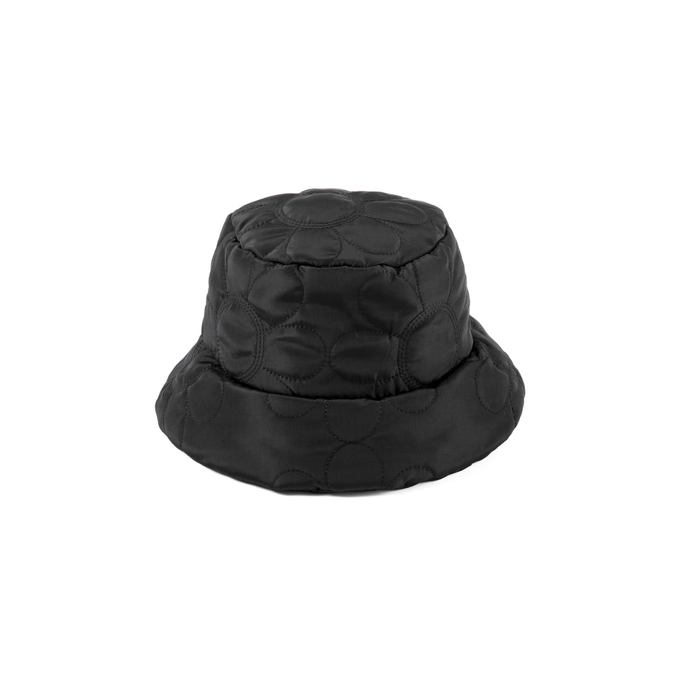 Puffer Bucket Hat (Black) | Lack of Color [US]